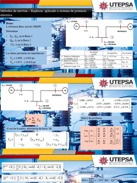 Newton Rapshon Sistema De Potencia Pdf Cálculo Multivariable Análisis Matemático