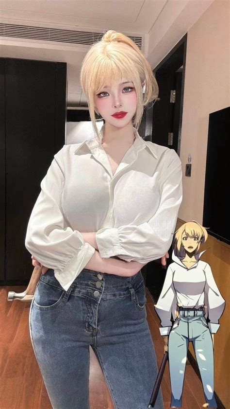 Riasan Cosplay Wajah Wanita Seni Wanita Gadis Animasi