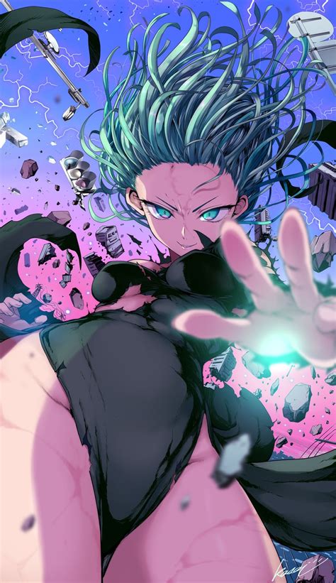 Tatsumaki One Punch Man Drawn By Kasai Shin Danbooru