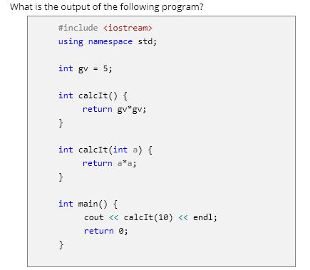 Solved What Is The Output Of The Following Program Include Chegg