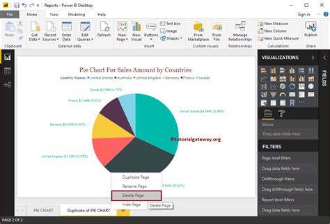 Add Rename And Duplicate Pages In Power BI