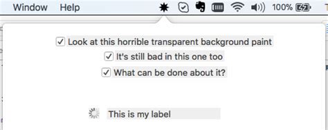 Swift Bleed Through From NSButton Checkbox On Non Transparent