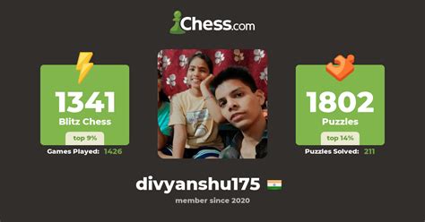 Divyanshu Singh Divyanshu175 Chess Profile