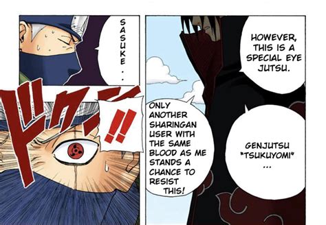 This Is For Those That Thinks Sasuke Breaking Out Of Tsukuyomi Against