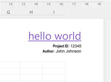 How To Set The Header Or Footer Of A Spreadsheet Templafy Help Center