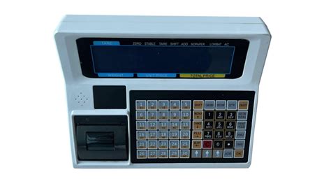 30kg Wifi Rs232 Ethernet Led Instrument Weighing Display Printing Instrument Barcode Label Scale