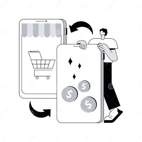 Mobile Device Trade In Abstract Concept Vector Illustration Stock Vector Illustration Of