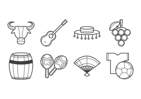 무료 스페인 아이콘 벡터 Ai Uidownload