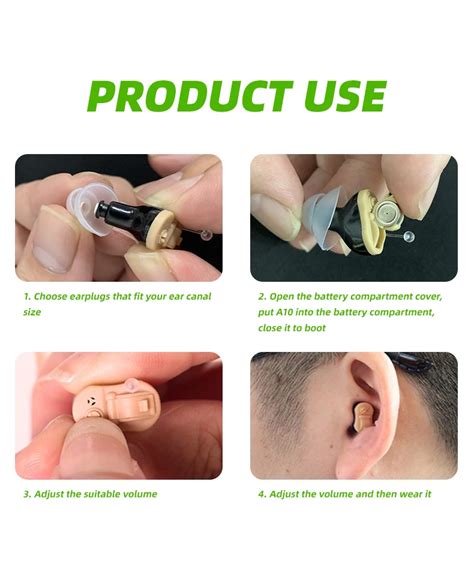 New Hearing Amplifiers Red And Blue Hearing Loss Invisible Charging Hearing Aids Buy New