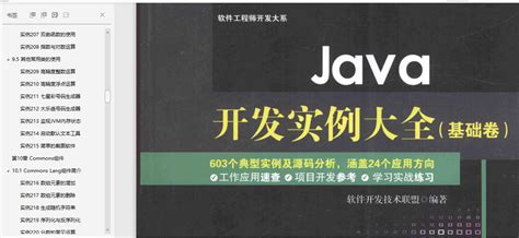 Java开发实例大全pdf：603个典型事例及源码分析和24个应用方向java开发实例大全pdf百度云 Csdn博客