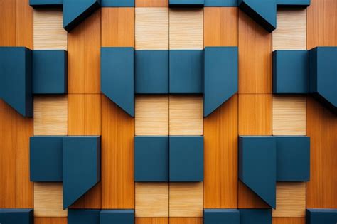 Premium Photo Linear Geometric Pattern With Angular Shapes