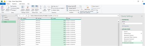 Aligning Data In Powerquery Icaew