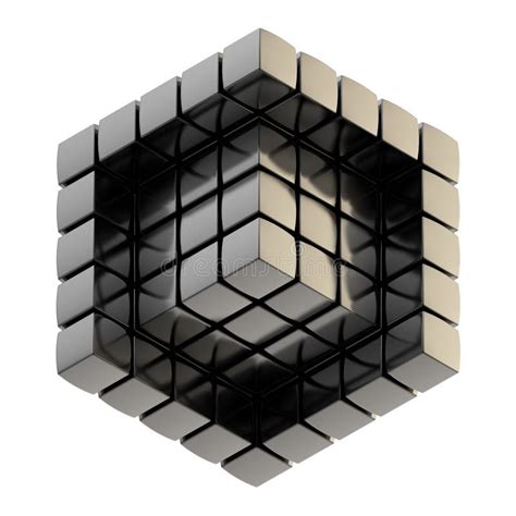 Abstract Background As Cube Structure Stock Illustration Illustration Of Element Contrasts