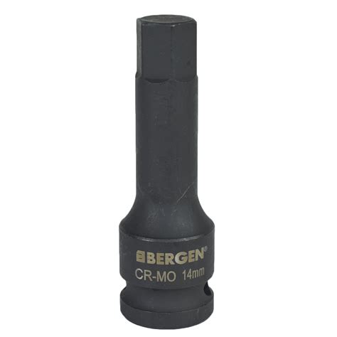 M14 X 78mm 1 2 Drive Extra Long Impact Impacted Allen Hex Key Male Socket