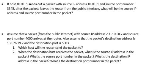 solved 3 consider the following situation using nat