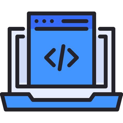 Coding Generic Outline Color Icon