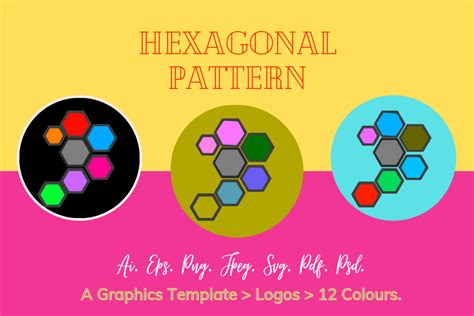 Hexagonal Pattern Graphic By Jagat Golder Creative Fabrica