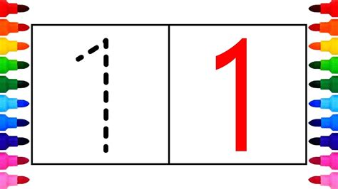 [숫자놀이]1부터 20까지의 점선 숫자를 따라쓰고 옆칸에 한번 더 써보기 Write Dotted Line Numbers From 1 To 20 And Write It