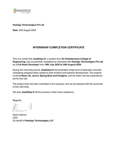 Internshipexperience Fullstackdevelopment Softwareengineering