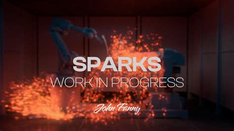 Sparks With Procedural Motion Blur Houdini Rvfx