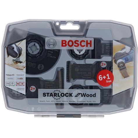 Bosch Starlock Set Best of Wood 7-teilig kaufen bei OBI