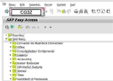 SAP AL Display SAP Application Server File Directory