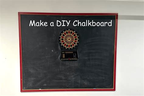 Discover How To Make A DIY Chalkboard