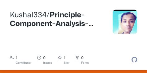 Github Kushal334principle Component Analysis Using Numpy Pandas