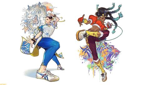 『ストリートファイター6』×オニツカタイガーがコラボ。春麗とキンバリーのオリジナルイラストを公開。コラボtシャツの発売も決定 ゲーム