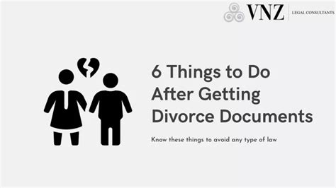 Ppt 6 Things To Do After Getting Divorce Documents Powerpoint Presentation Id11379356