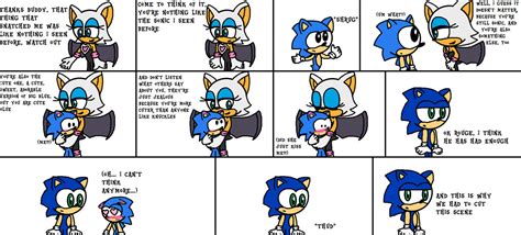 Classic Sonic Meets Rouge By Tkmslux On Deviantart