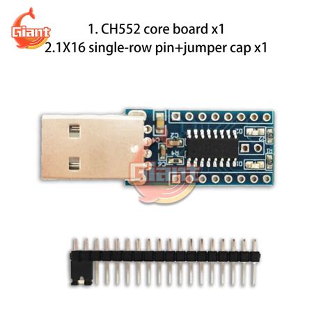 Ch551 Ch552 Chip Development Board 28v 33v 5v Mini Core Board Usb Communication 51 Single Chip