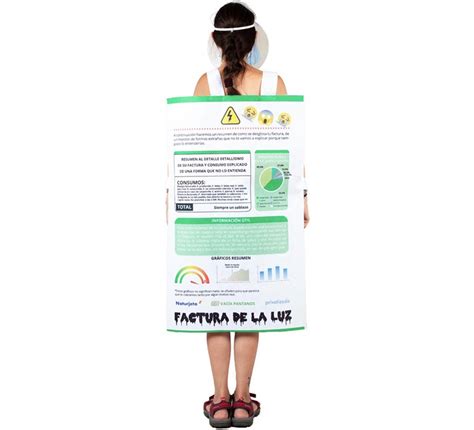 Costume Da Bolletta Dellelettricità Per Adulto