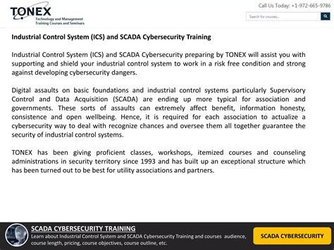 Scada Cybersecurity Training Pptx