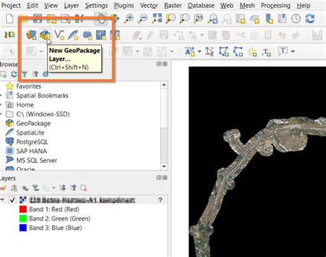 Cutting An Orthophoto Into Pieces With Qgis Pointscene