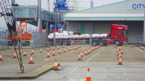 Secutex® Soft Rock Seabed Scour Remediation Port Of Southampton Uk Naue Geosynthetics