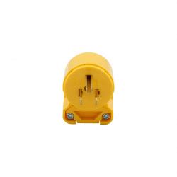Compra Arrow Hart Clavija Recta 15a 125v Nema 5 15p Amarilla Cyberpuerta Mx