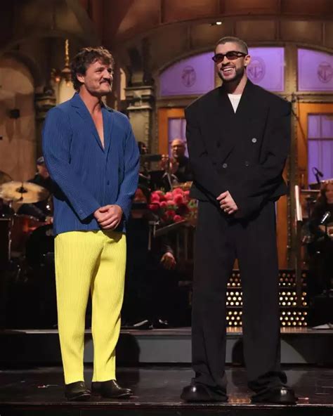 Lady Gaga Mick Jagger Y Pedro Pascal Acompañan A Bad Bunny En Snl