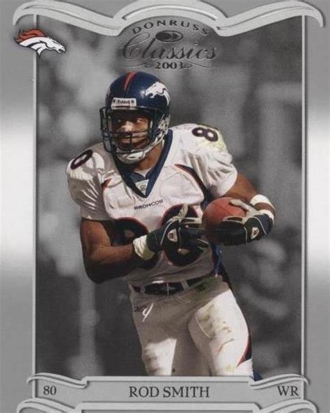 2003 Donruss Classics Rod Smith 31 For Sale Online Ebay