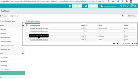 how to configure completeness kpi in cmdb health d servicenow