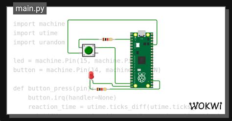 Button Code Utime Random Wokwi Esp32 Stm32 Arduino Simulator