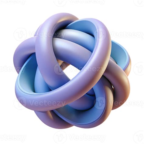 Celebrated Creative Concept Art Style Isolated Cutout Of A Single Spinning Abstract Sculpture