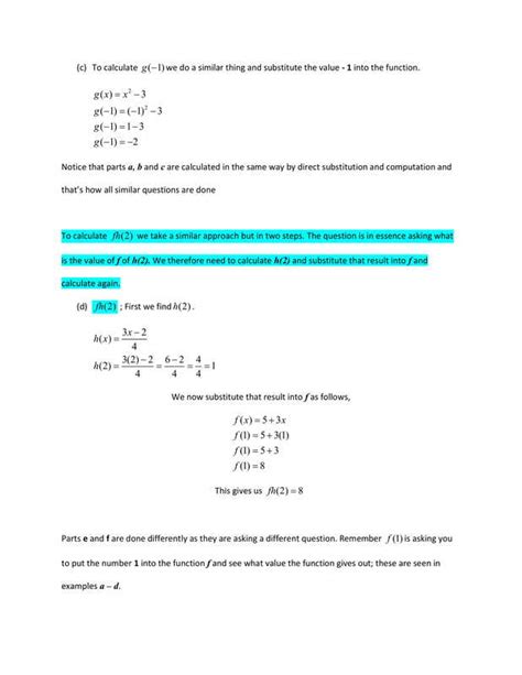 Functions Csec Math Tutor