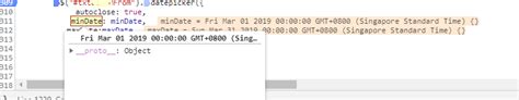 Javascript Why My Min And Max Date Setting Not Working In My Date Picker Stack Overflow