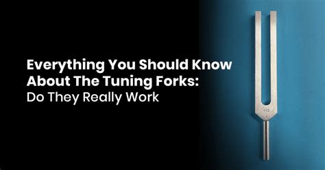 Everything You Should Know About The Tuning Forks