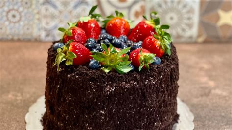 Торта шоколадова с лек крем и лесна рецепта Шоколадный торт нежный Chocolate Cake