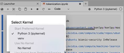 Jupyter에서 가상환경 커널 사용 Seongbum Tech Blog