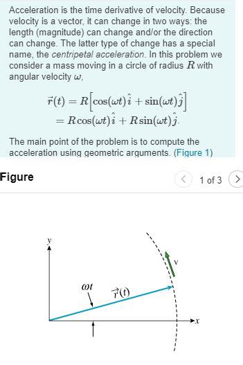 Solved Acceleration Is The Time Derivative Of Velocity