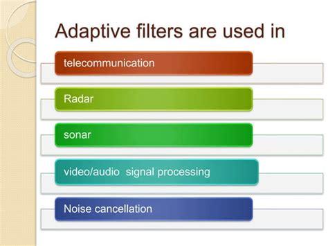 Application Of Adaptive Linear Equalizer Ppt