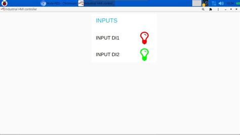 Raspberry Pi HMI Node RED Introduction Controlling Digital Inputs NORVI Industrial Arduino
